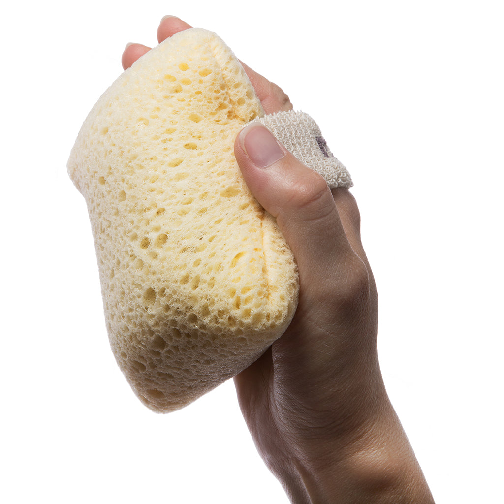 EXFOLIATING BODY SHOWER SPONGE WITH SOAP POCKET - TIVIT
